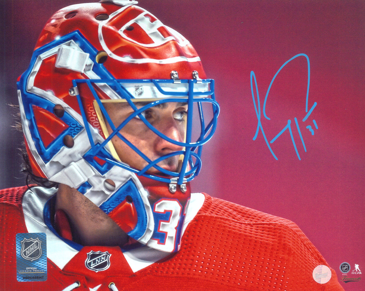 Carey Price Montreal Canadiens Signed 8x10 Close-Up Red Helmet Photo ...