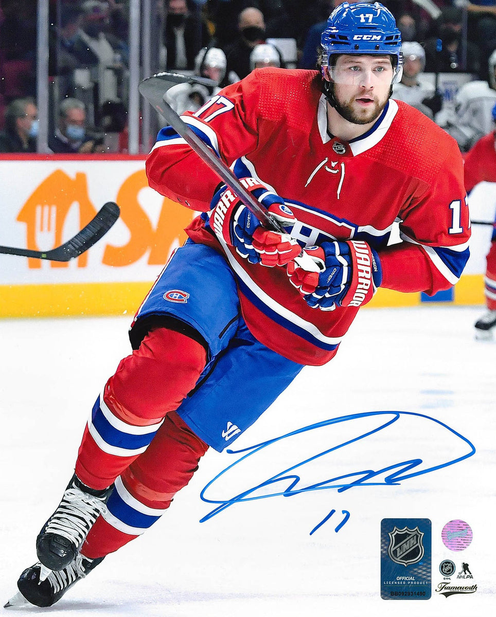 Josh Anderson Montreal Canadiens Signed 8x10 Skating Close-Up Photo ...